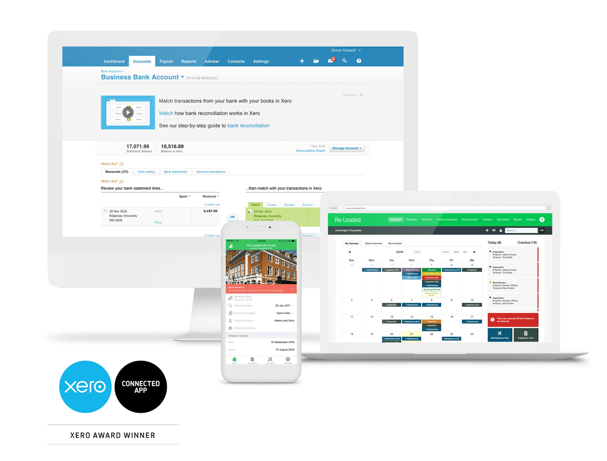 Demo Xero For Property Management | Re-Leased
